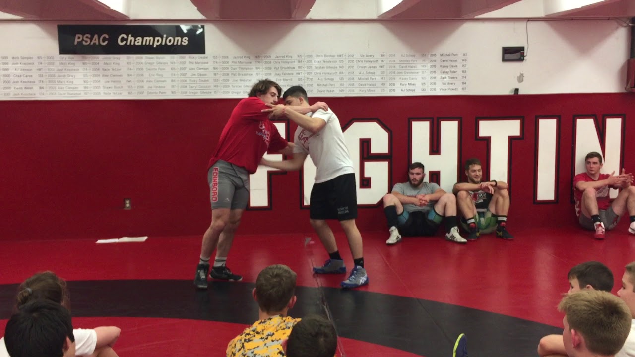 Edinboro series (Ty Schoffstall) - Headlock 1 - YouTube