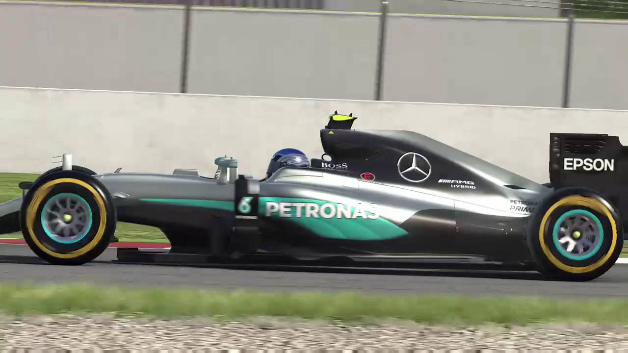 F1™ 2016 Spain - Start Lap - YouTube