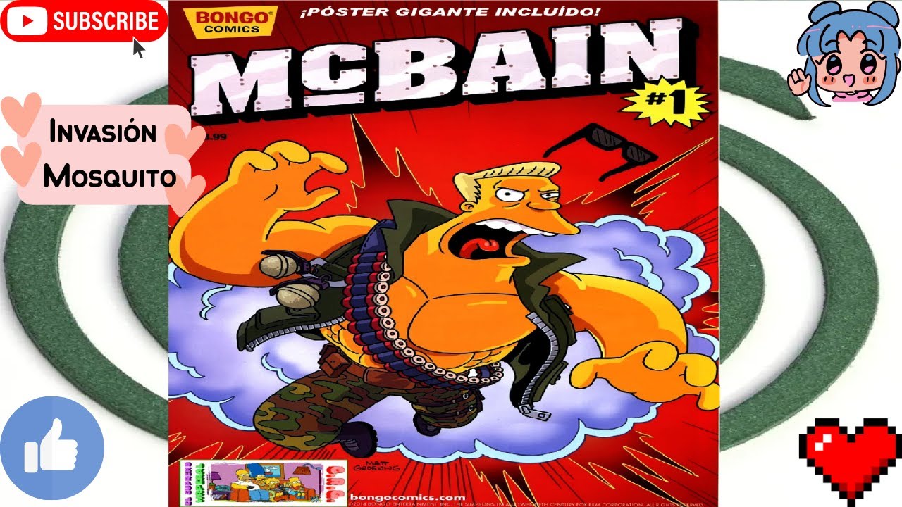 Comic de Mc Bain Los Simpsons 2 k - YouTube