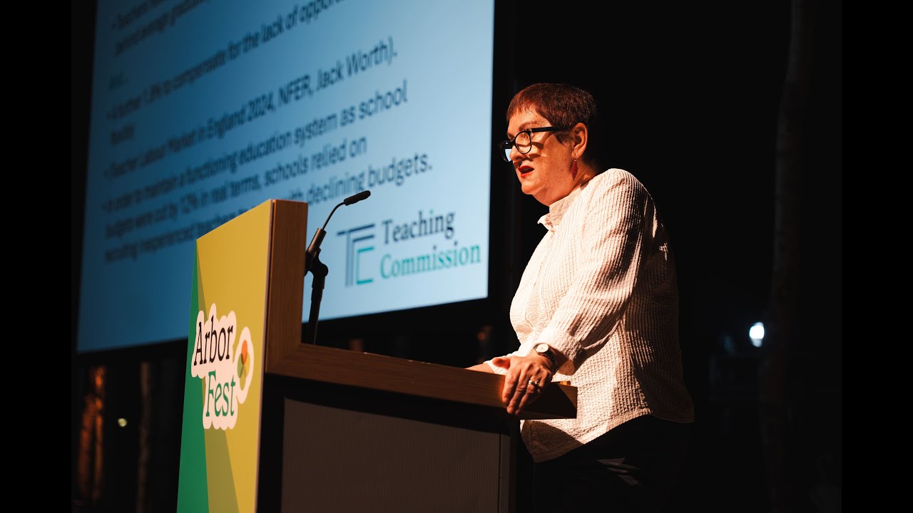 Solving the Teaching Supply Crisis - Baroness Mary Bousted - YouTube