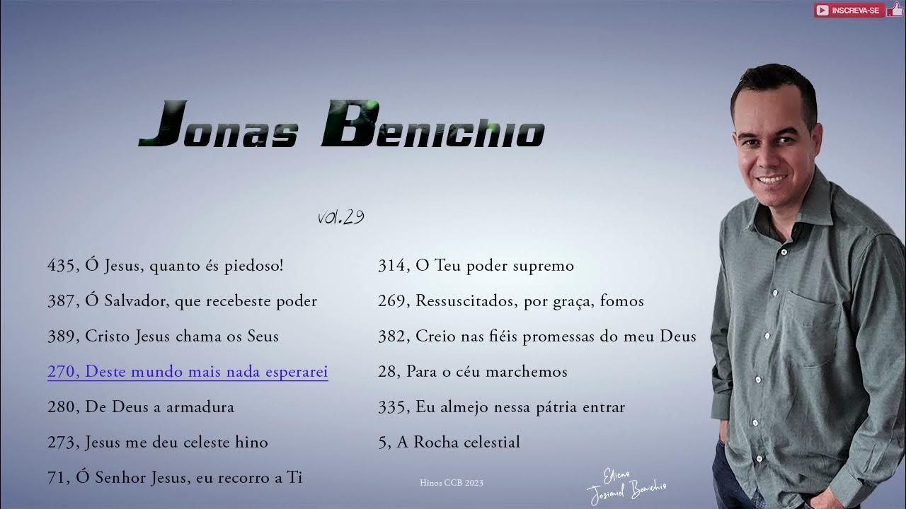 Jonas Benichio Vol.29 - CD Completo #CCB - YouTube