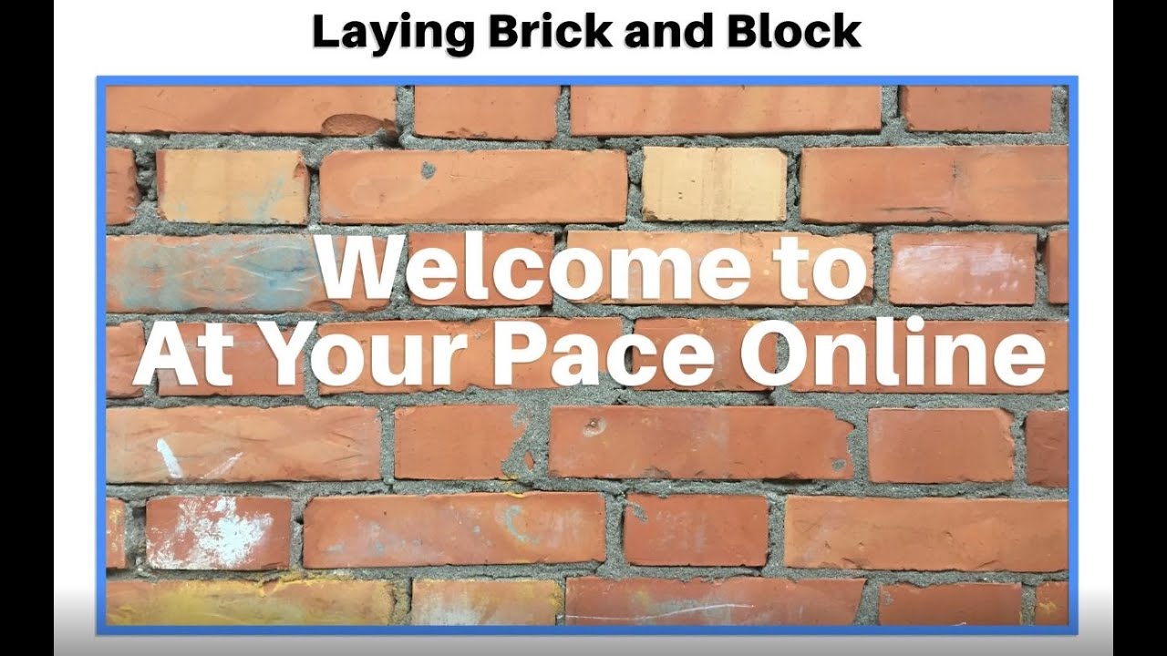 Basic Masonry for Contractors - YouTube