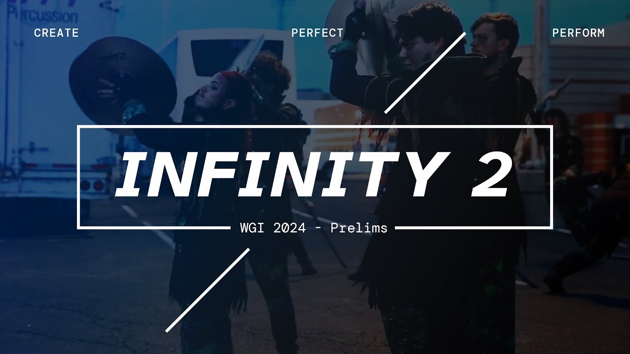 INFINITY 2 Cymbal Line 2024 / WGI Prelims / In the Lot with Seavine ...