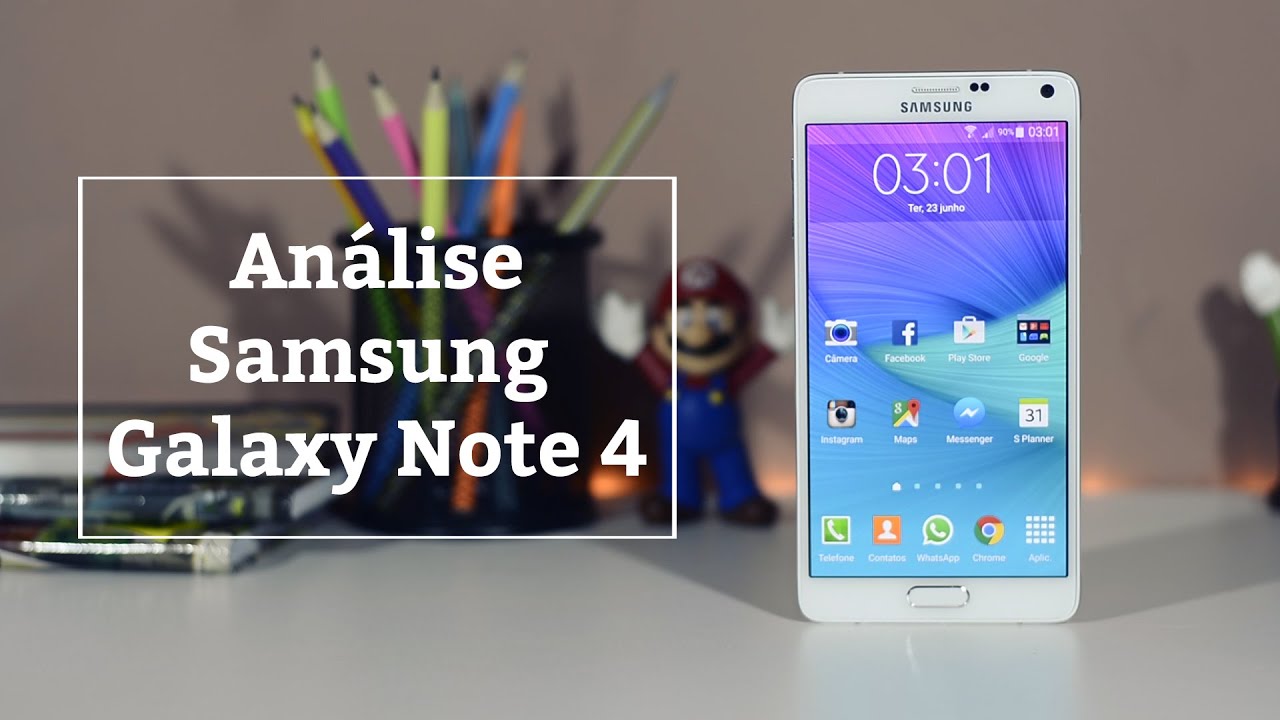 Análise Samsung Galaxy Note 4 Brasil - YouTube