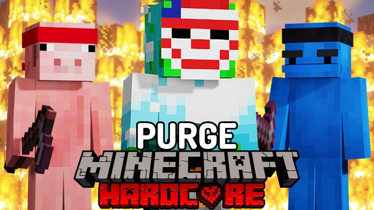 Minecraft’s Best Players Simulate PURGE! - YouTube