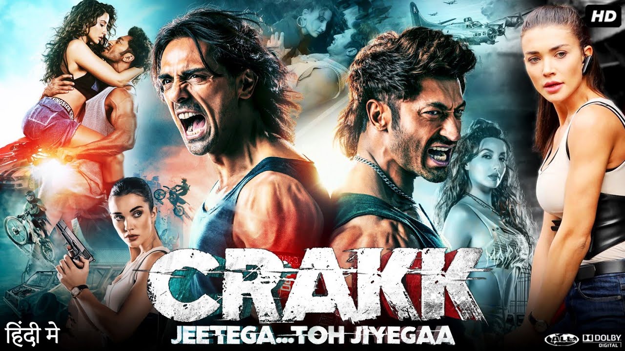 Crakk Full Movie | Vidyut Jammwal, Arjun Rampal, Nora Fatehi, Amy ...