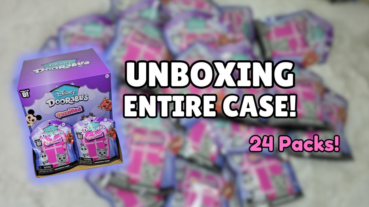 Unboxing A WHOLE CASE Of Fuzzified Doorables JUST to get SCRUMP! - YouTube