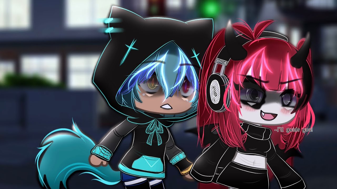 Take me through the night | gacha meme | secret ending..😦 - YouTube