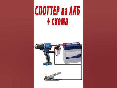 ТОЧЕЧНАЯ СВАРКА ИЗ АККУМУЛЯТОРА? Нет, это споттер - YouTube