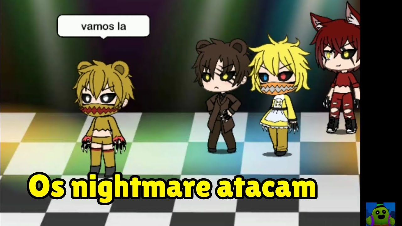 Os nightmare Animatronics pt1 (gacha life) - YouTube