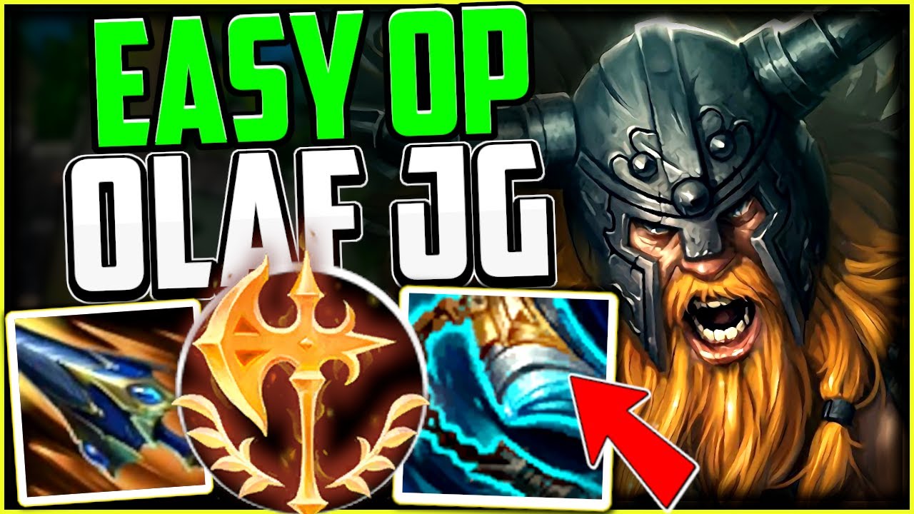OLAF JUNGLE ISN'T FAIR (PERMA CC IMMUNE) - How to Olaf Jungle & Carry ...