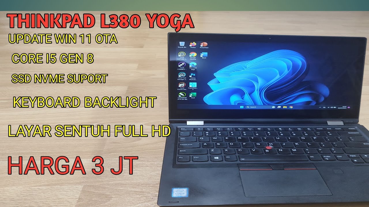 Lenovo Thinkpad L380 Yoga | core 15 gen 7 - YouTube