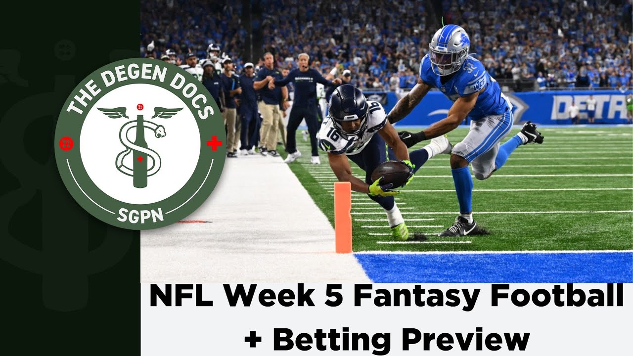 Fantasy Football EXPERT Shares Top NFL Week 5 Picks - YouTube