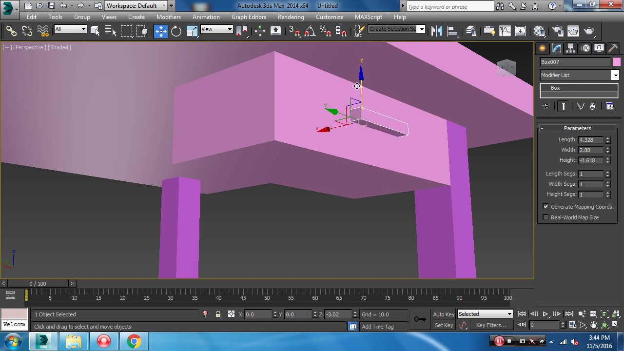 3ds Max Basics 1 - YouTube