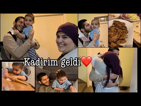 Oğlum geldi/güzel duygular /azad abisini çok özlemiş ❤️❤️❤️