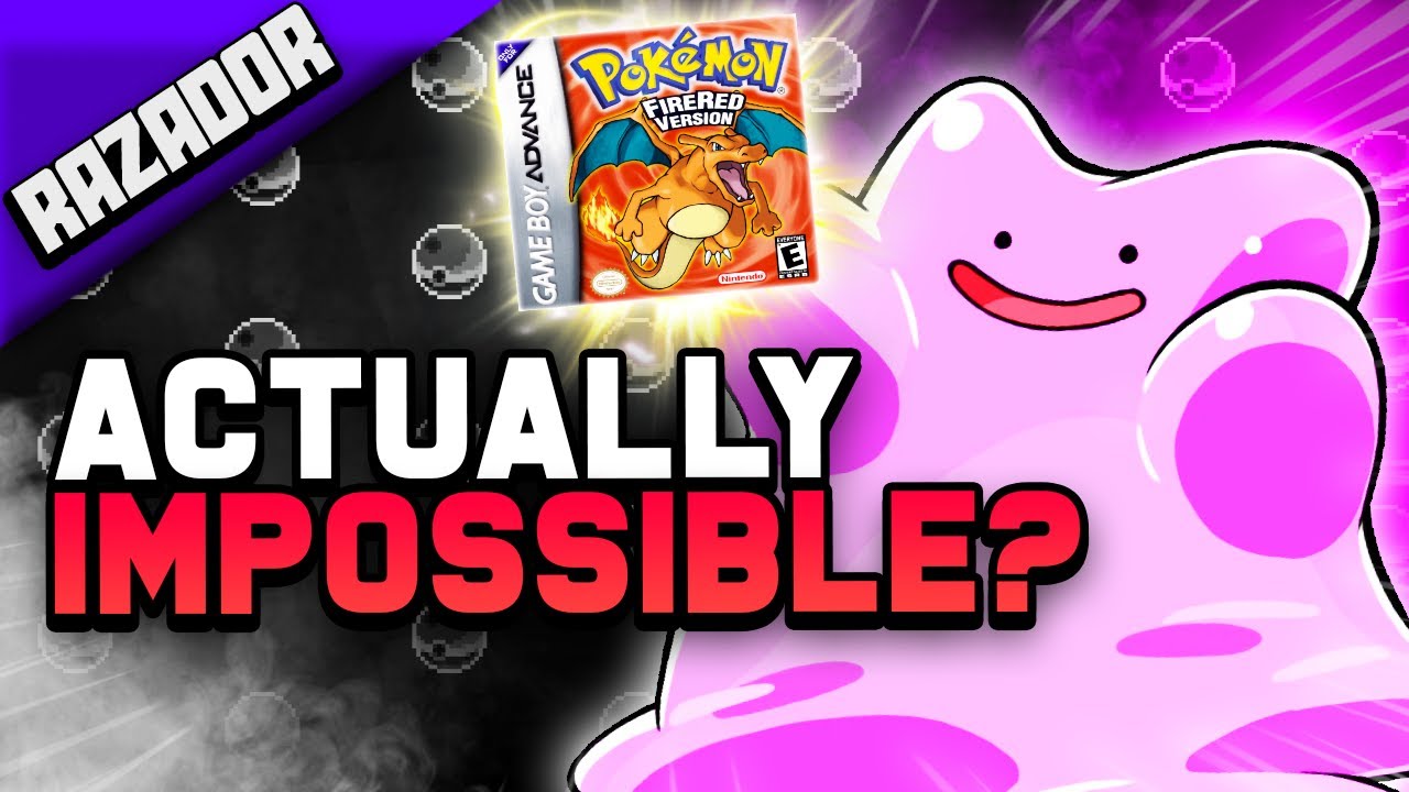Can I Beat Pokemon Fire Red with Just a Ditto? - YouTube