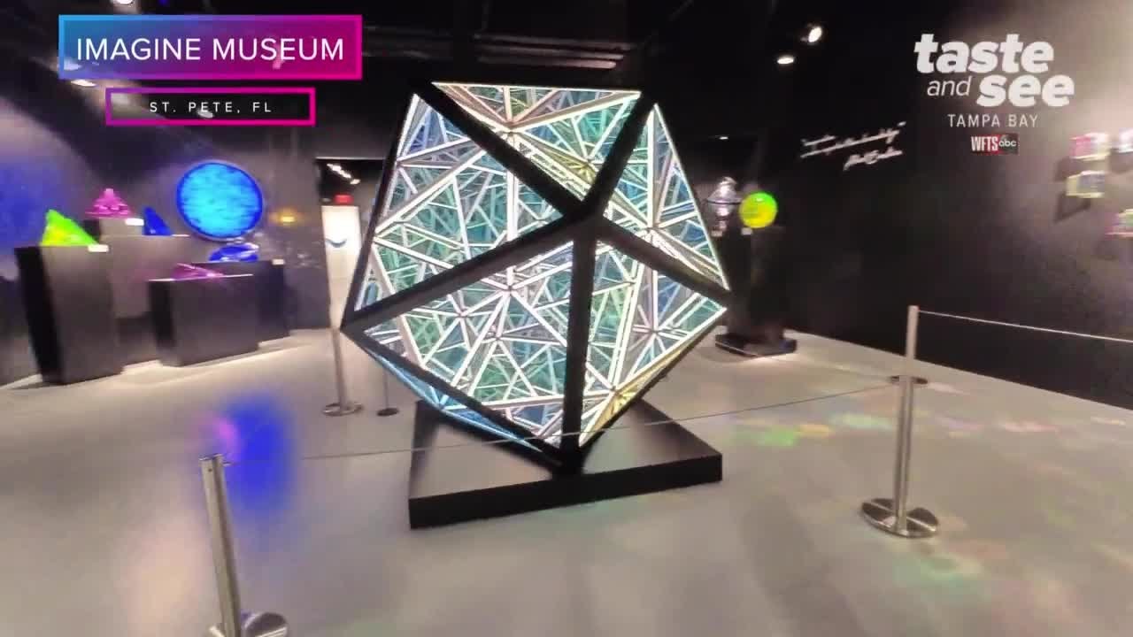Drone Tour of The Imagine Museum in St. Pete | Taste and See Tampa Bay ...