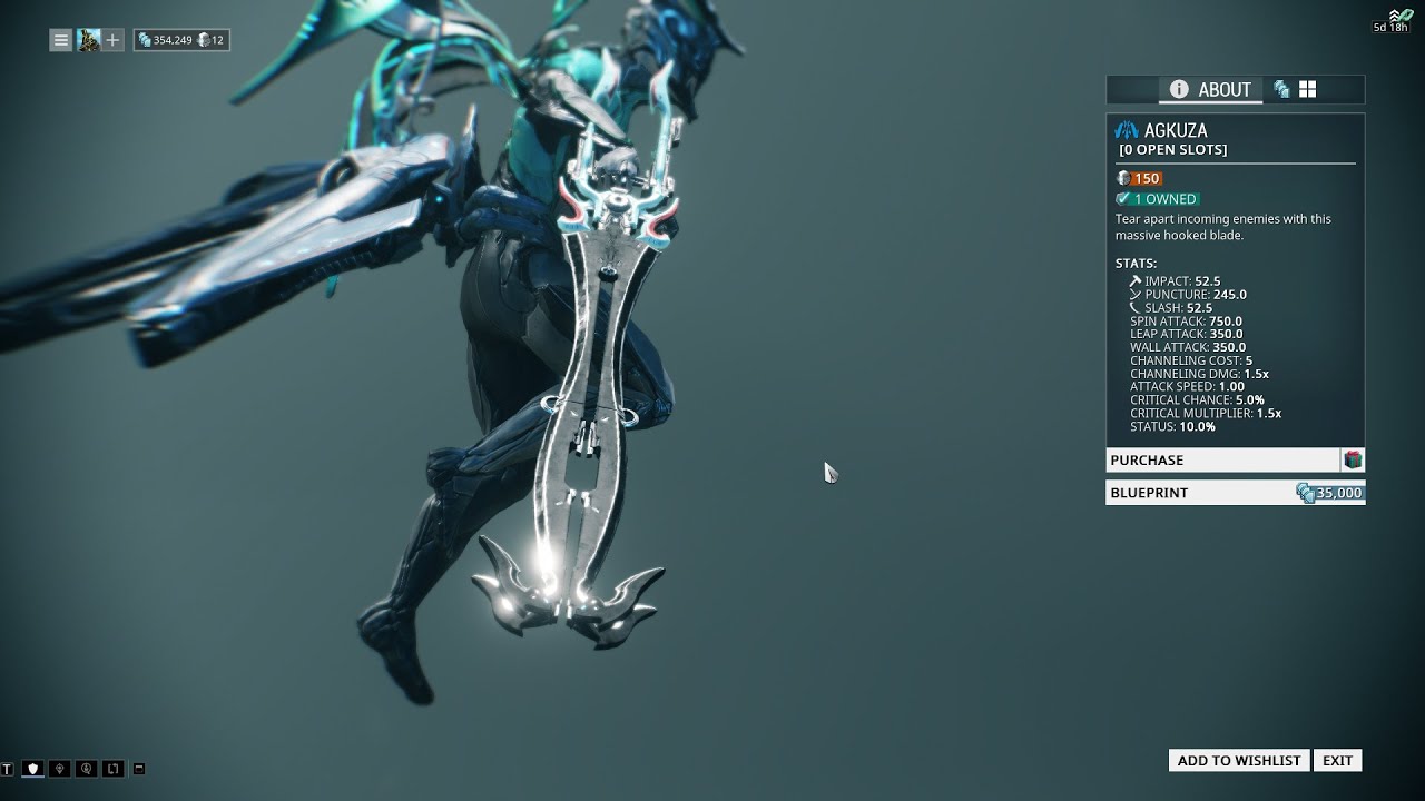 Warframe How to get the Archwing Weapon Agkuza in U19 - YouTube