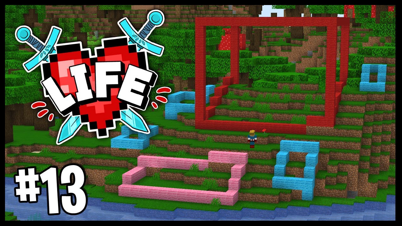 THE MEGA BASE BEGINS!! | Minecraft X Life SMP | #13 - YouTube