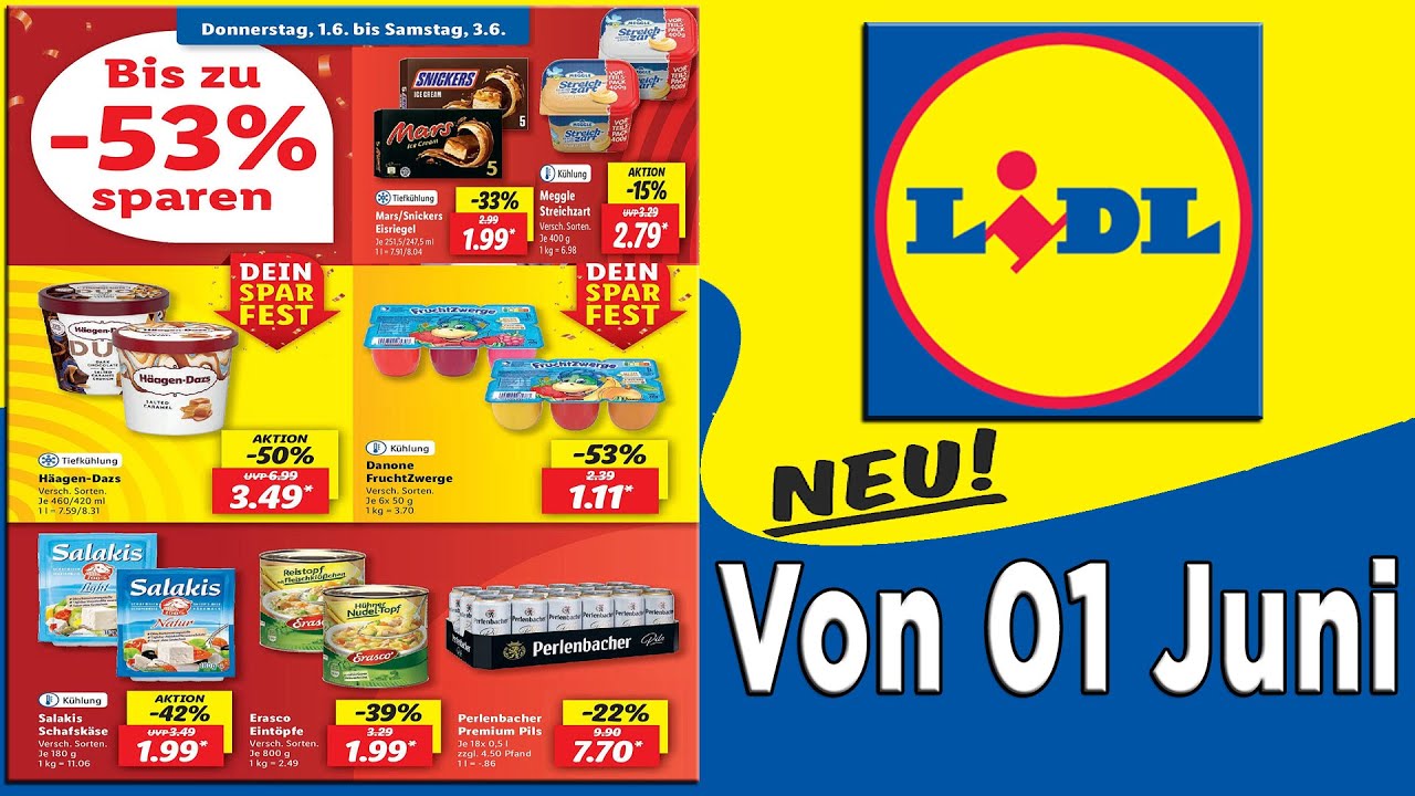 🇩🇪 LIDL Werbung Prospekt / Prospekt Angebote Werbung DE / Gültig von 01 ...
