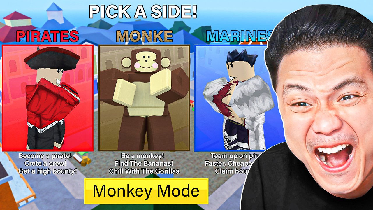 Blox Fruits MONKEY Mode - YouTube