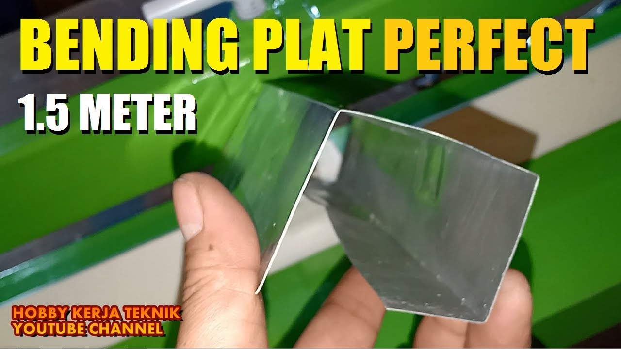 Bending Plat 1.5M Alat Tekuk Plat - YouTube