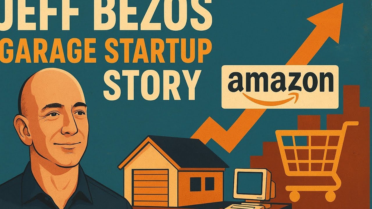 Jeff Bezos Garage Startup Story | Journey of Amazon Empire - YouTube