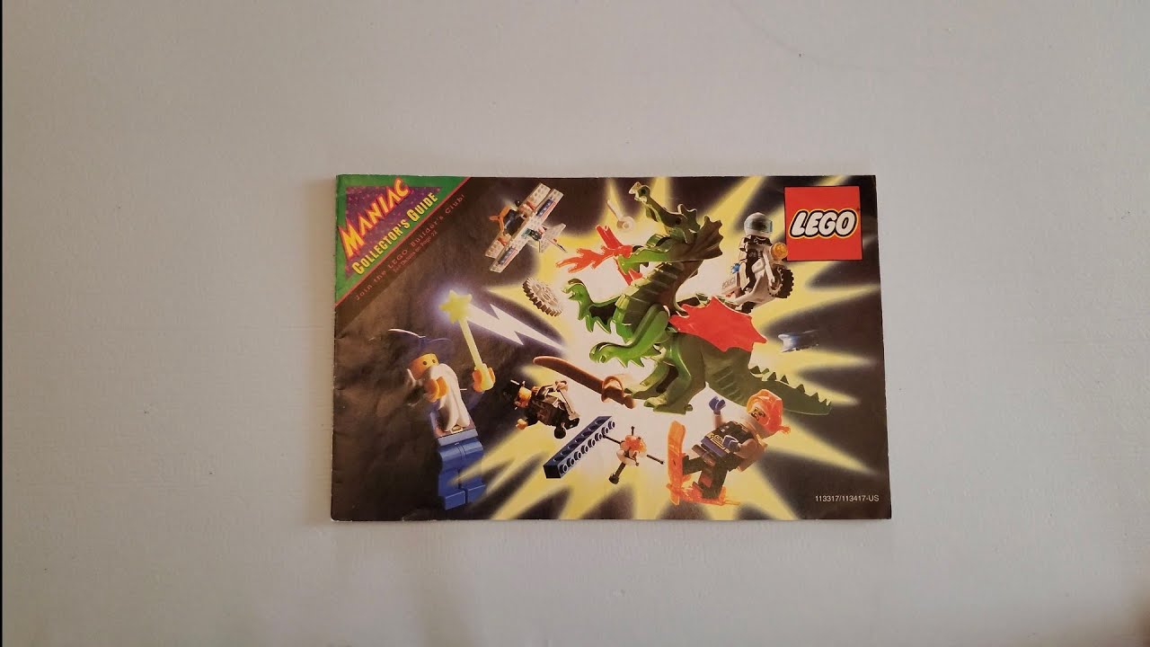 Looking Through a LEGO Maniac's Collectors Guide | Sir Adam - YouTube