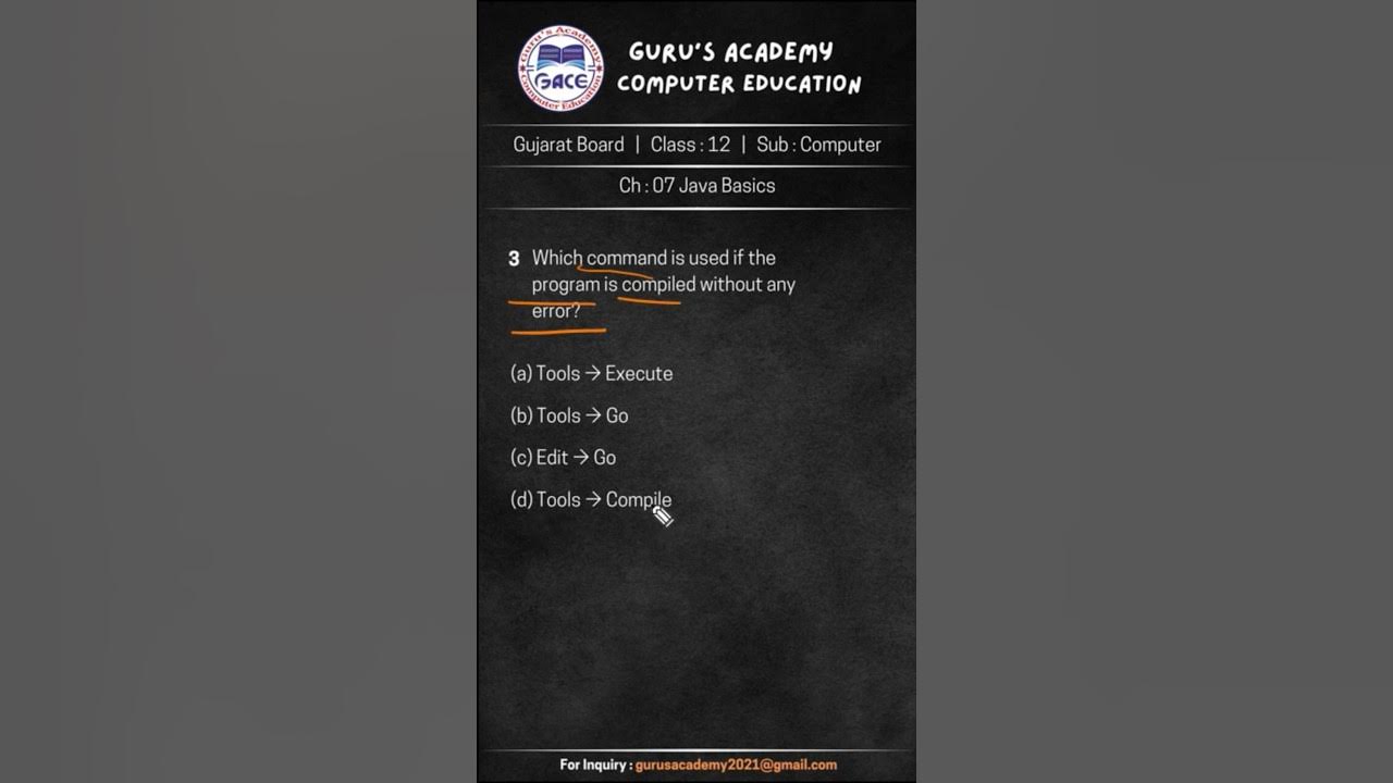 02 Learn Java Basics Fast! | Class 12 Gujarat Board #Shorts #class12computer #gseb #javabasics ...
