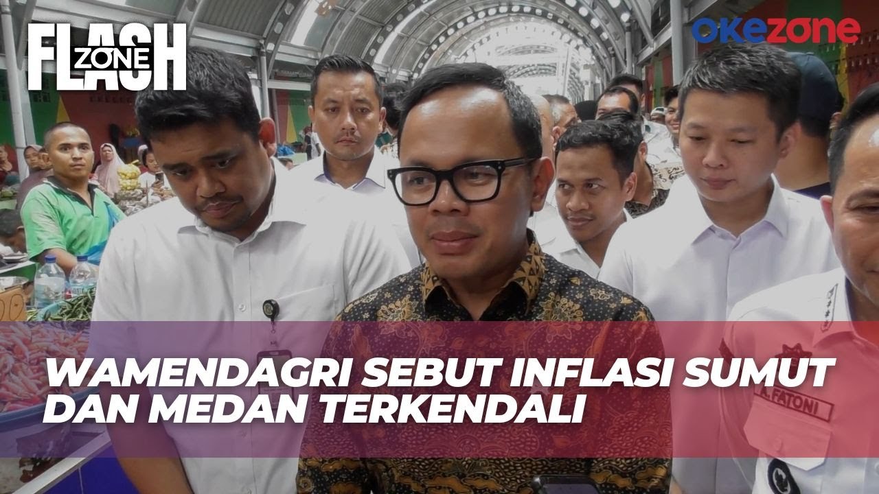 Wamendagri Sidak Pasar Medan, Inflasi Stabil di Angka 1,88 Persen ...