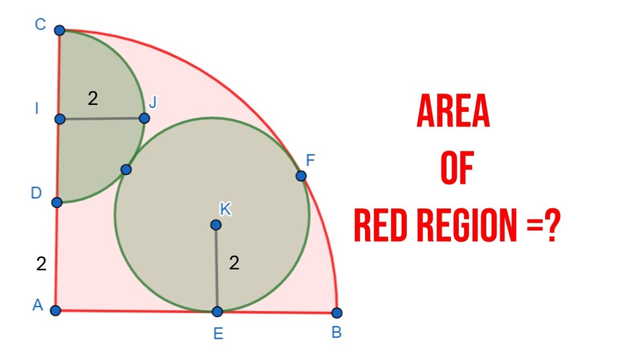 Finding Area step-by step I OLYMPIAD I SAT I MCAT I Xth I GRE I Pre ...