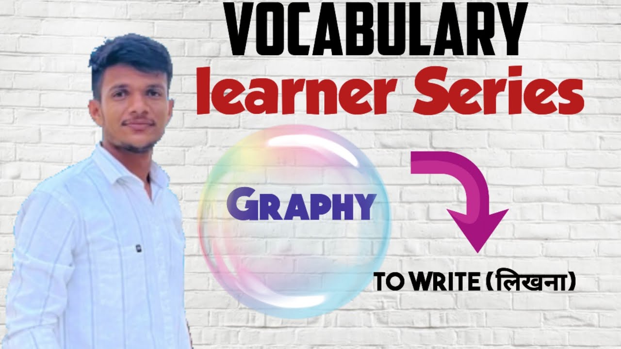 One Word Substitution On GRAPHY Root Word! Learn Vocabulary In Easy ...