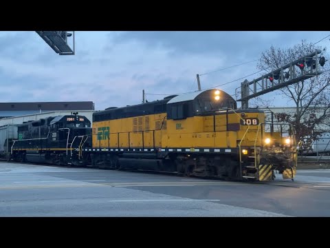 New Duo! ETR’s afternoon job in Windsor, ON. - YouTube