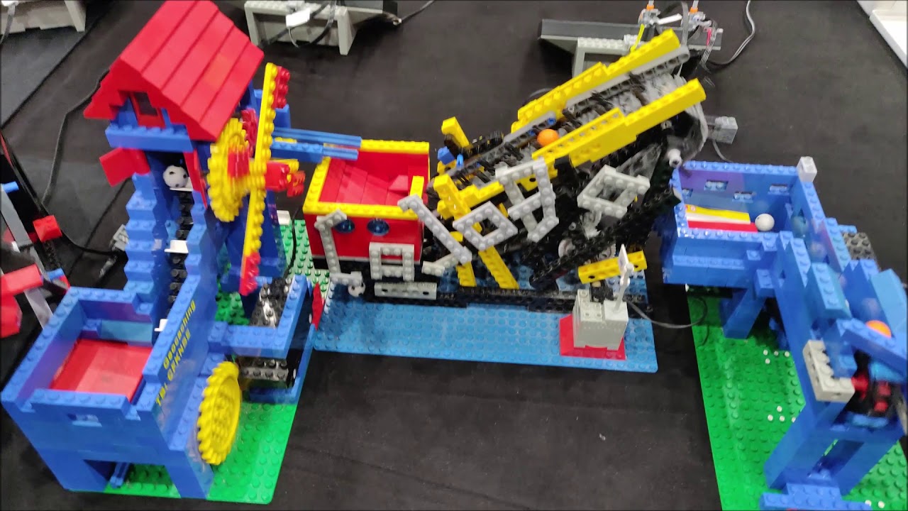 LEGO Great Ball Contraption FanaBriques 2019 Walk Around - YouTube