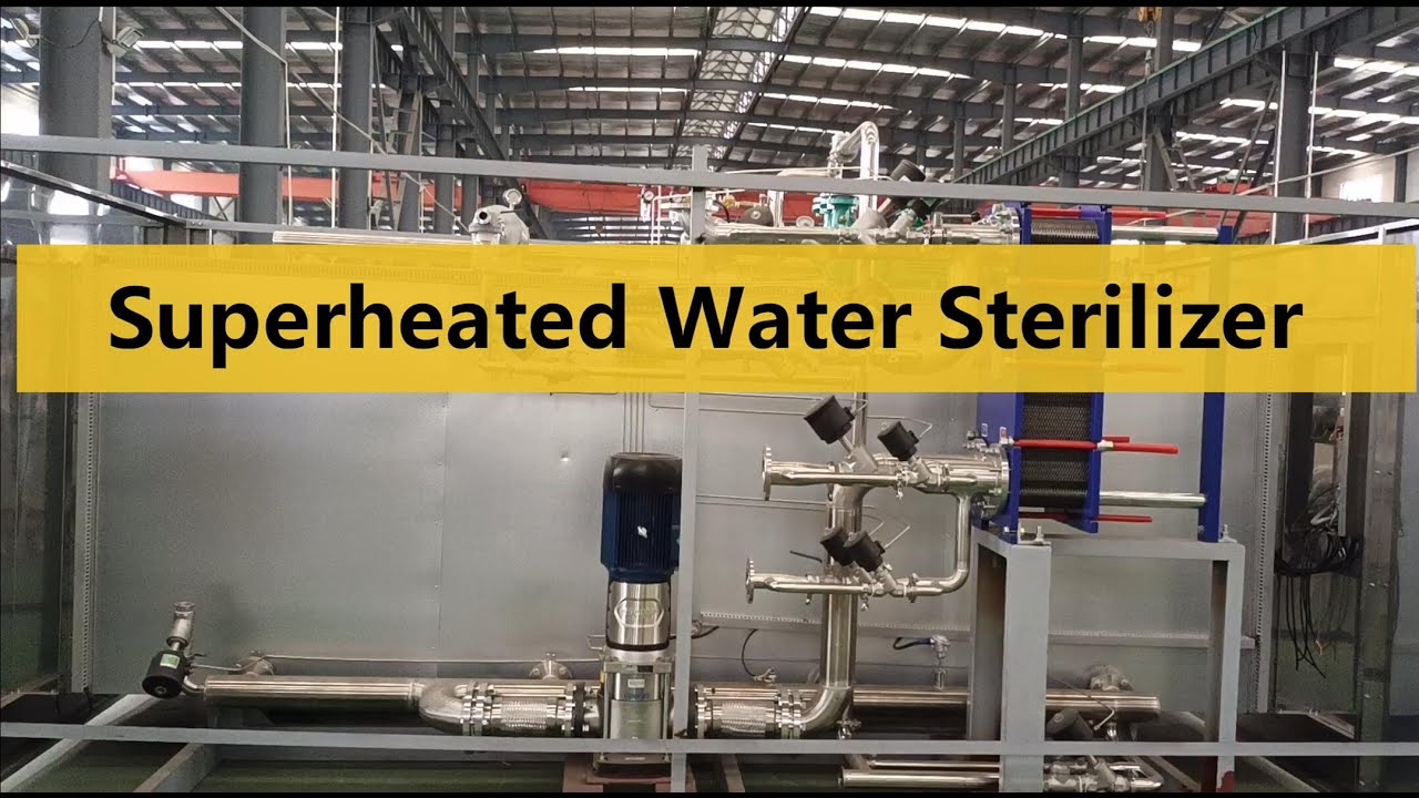 Autoclave of Superheated Water in Factory | Steam Sterilizer ...