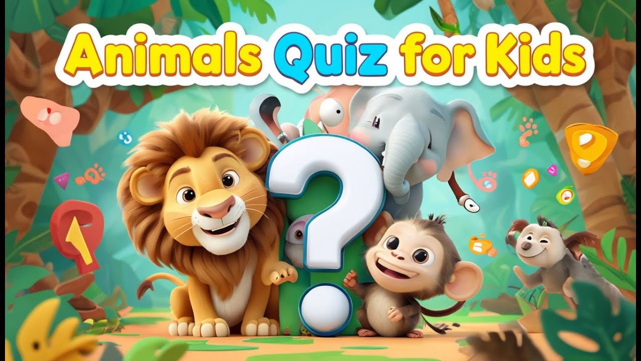 Guess the Animal! | Fun Animal Quiz for Kids | Peppa Kids #Rhymes # ...
