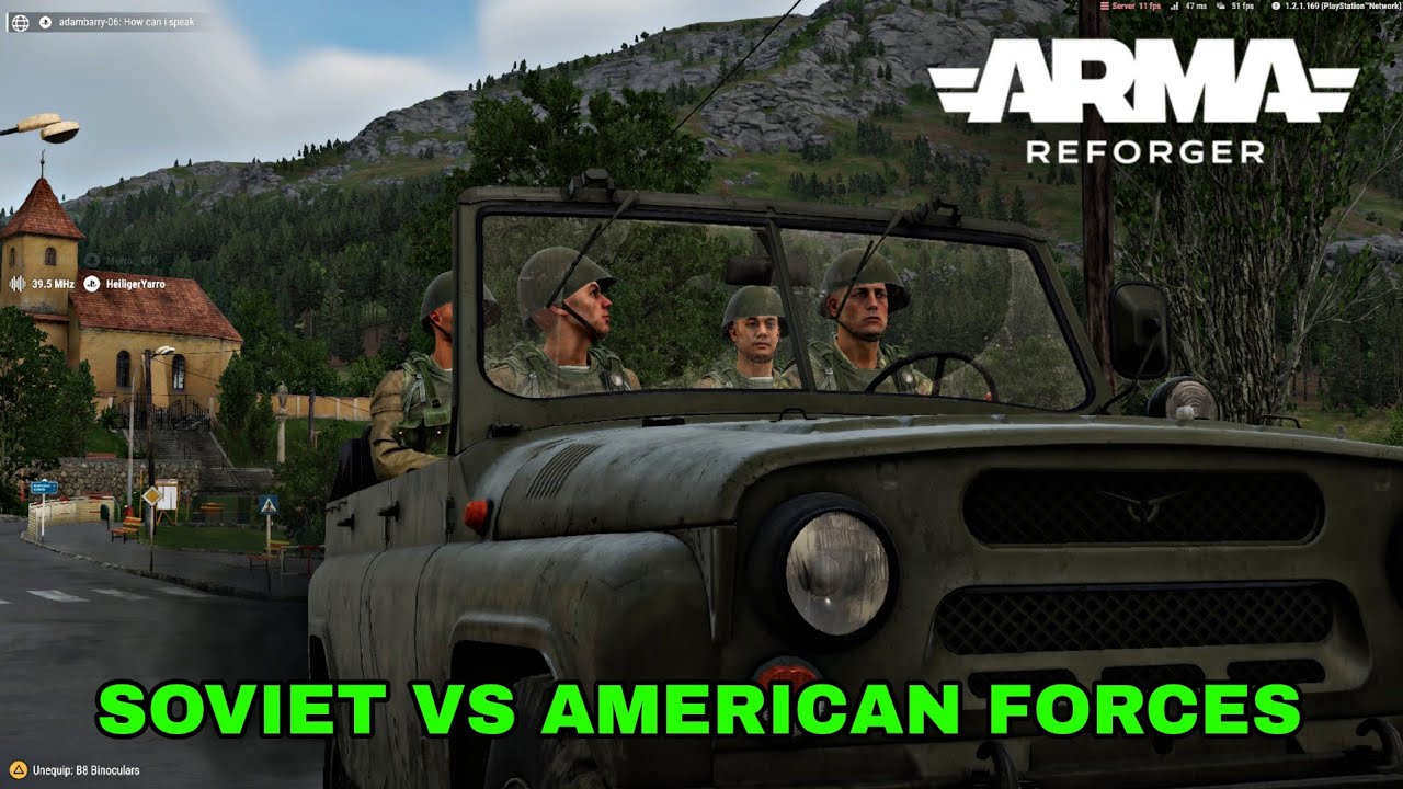 Arma Reforger PS5 Edition | Soviet VS American Forces Gameplay - YouTube