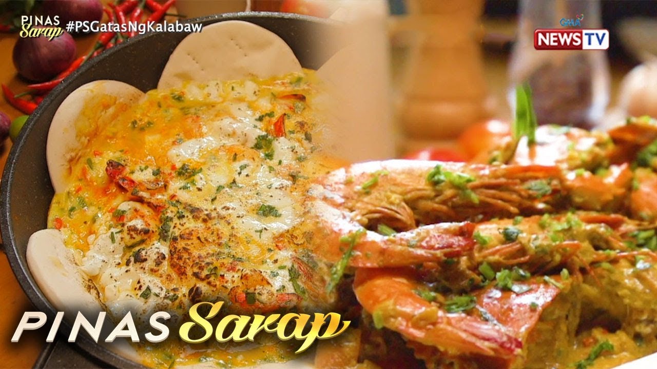 Pinas Sarap: Seafood recipes na mas pinasarap ng gatas ng kalabaw - YouTube