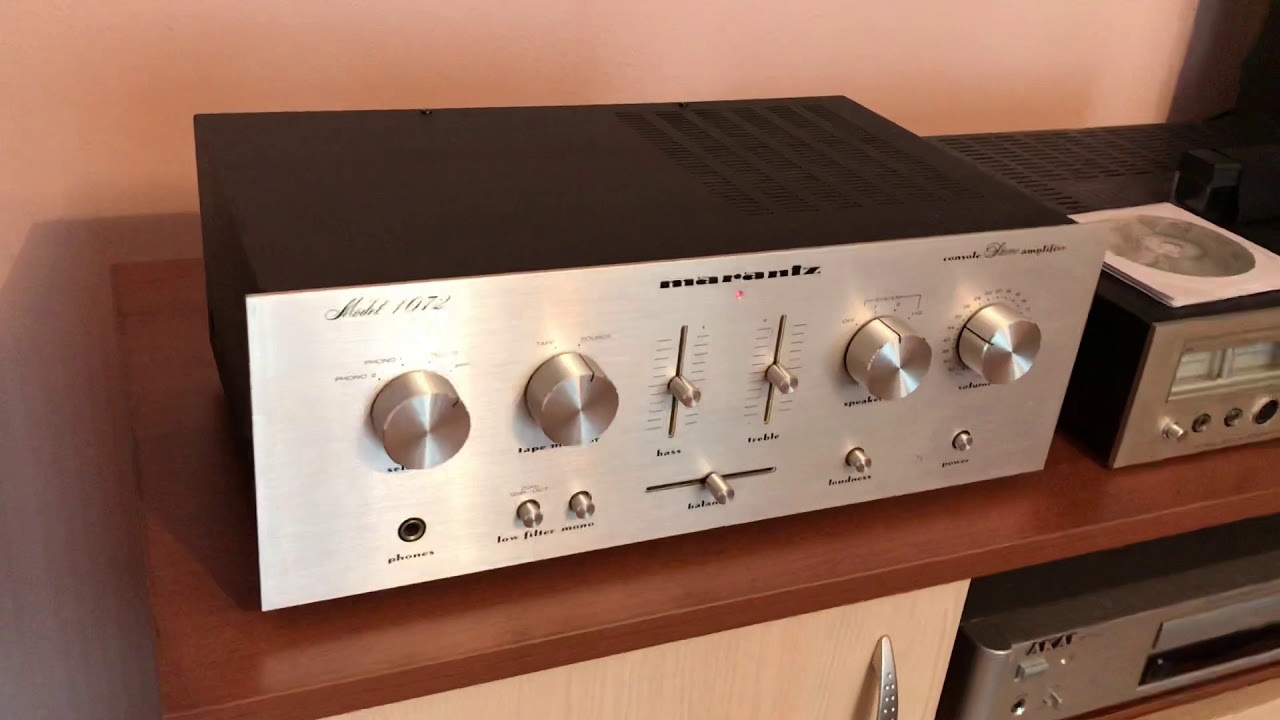 Marantz 1072 - YouTube
