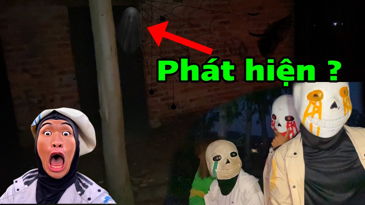 Anh Bốn Sans x 606 và 707 và đồng bọn khám phá nhà hoang gặp M.A - YouTube