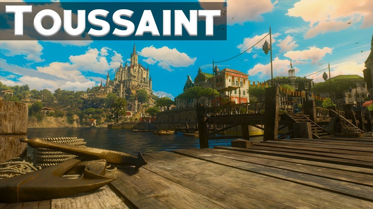 The Beauty of Toussaint - Witcher 3 - YouTube