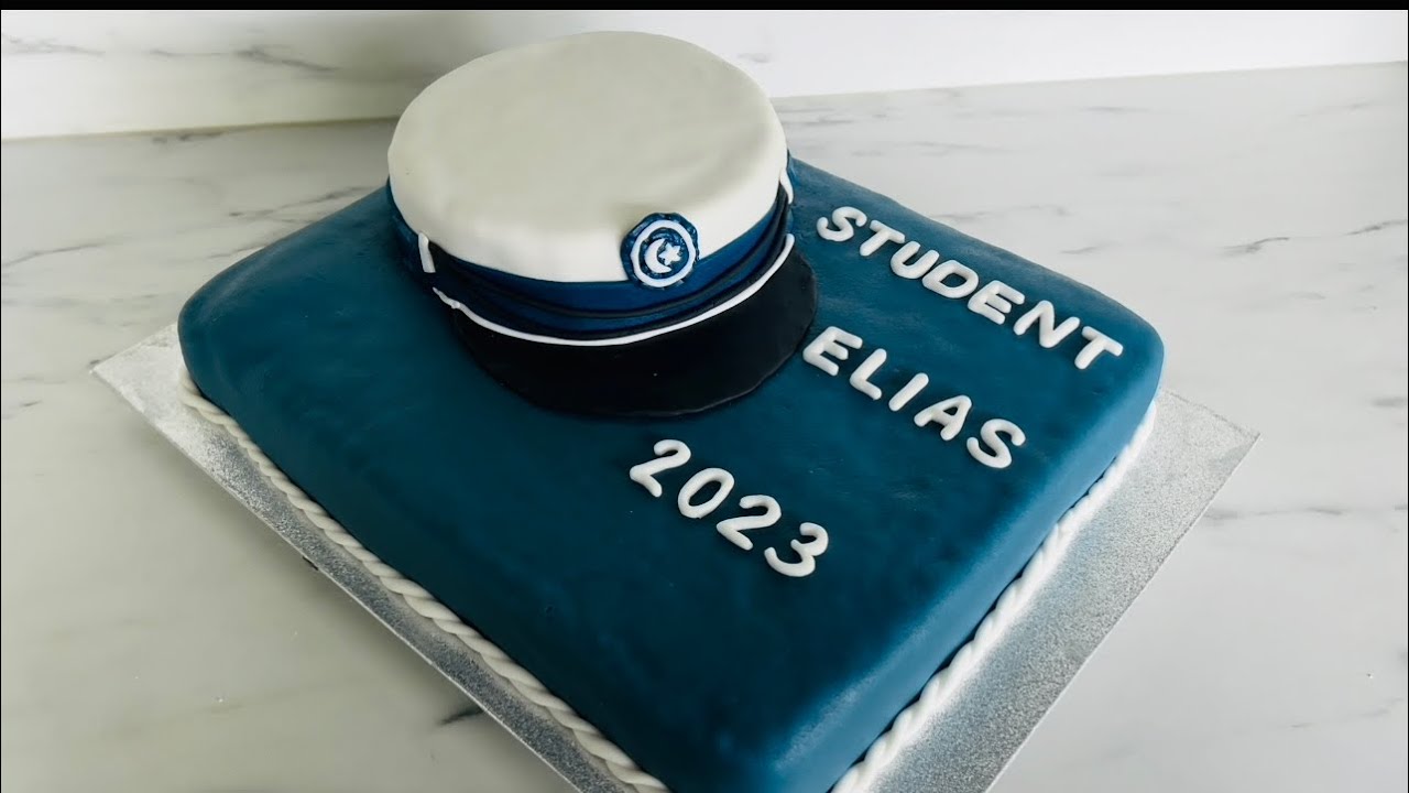 Student cake/ Student Hue kage/ کیک فارغ تحصیلی - YouTube