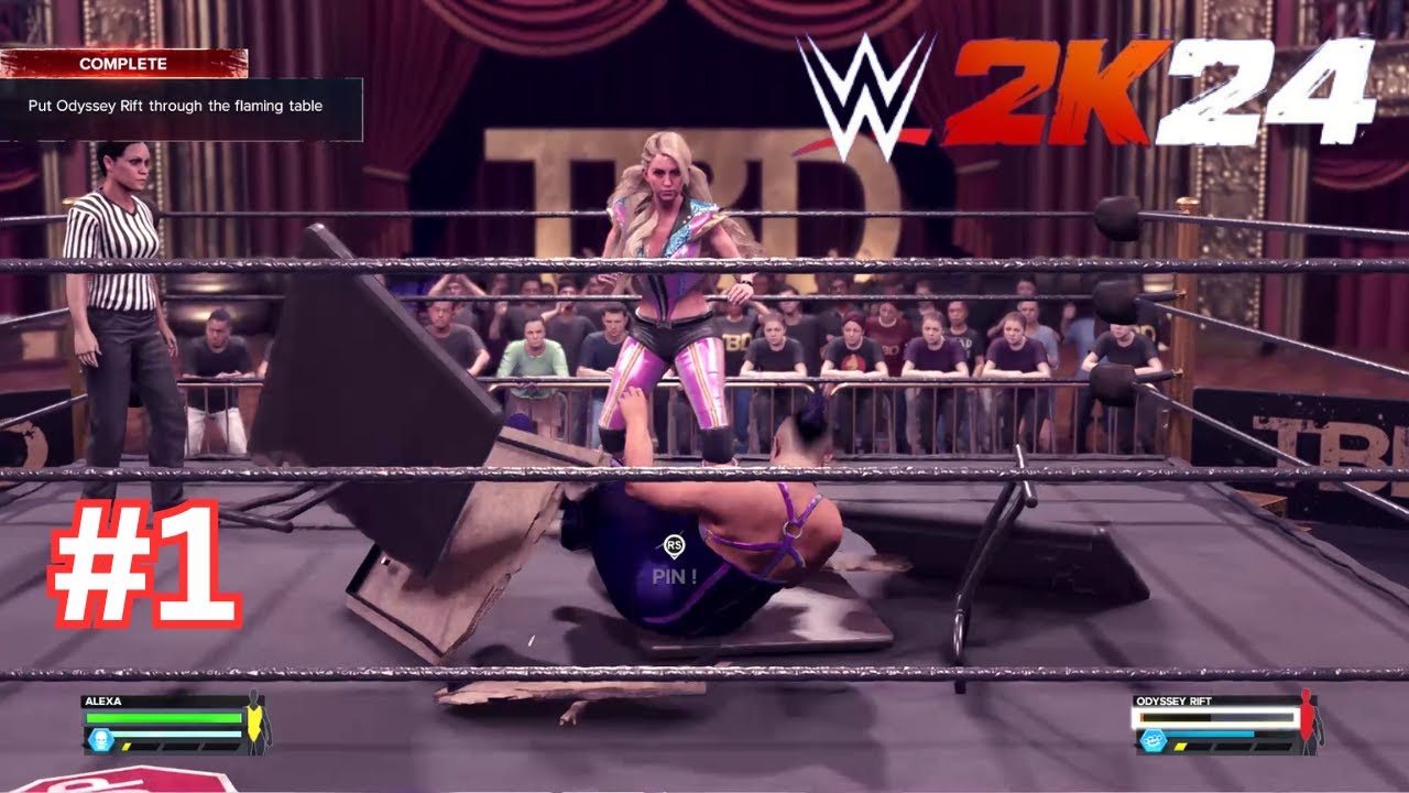 WWE 2K24 My Rise UNLEASHED #1 - YouTube