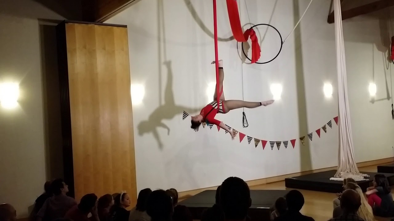 Vintage Circus Showcase November 2017 - Aerial Sling - YouTube