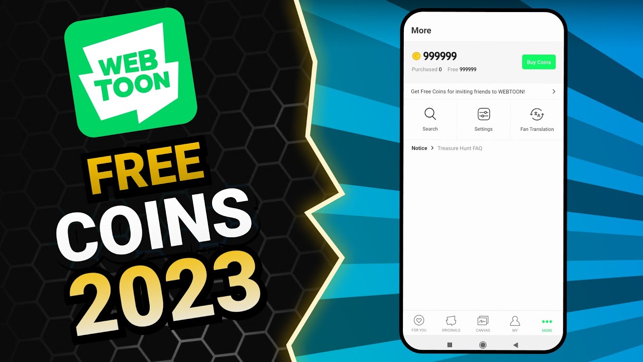 UNLIMITED Webtoon Coins Hack! FREE Fast Pass for iOS & Android! Get ...