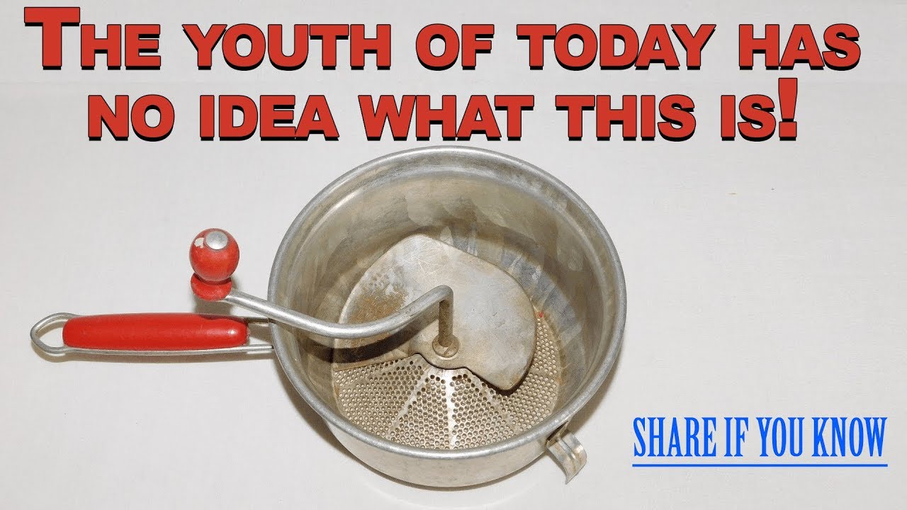 Do you remember what this was used for? - YouTube