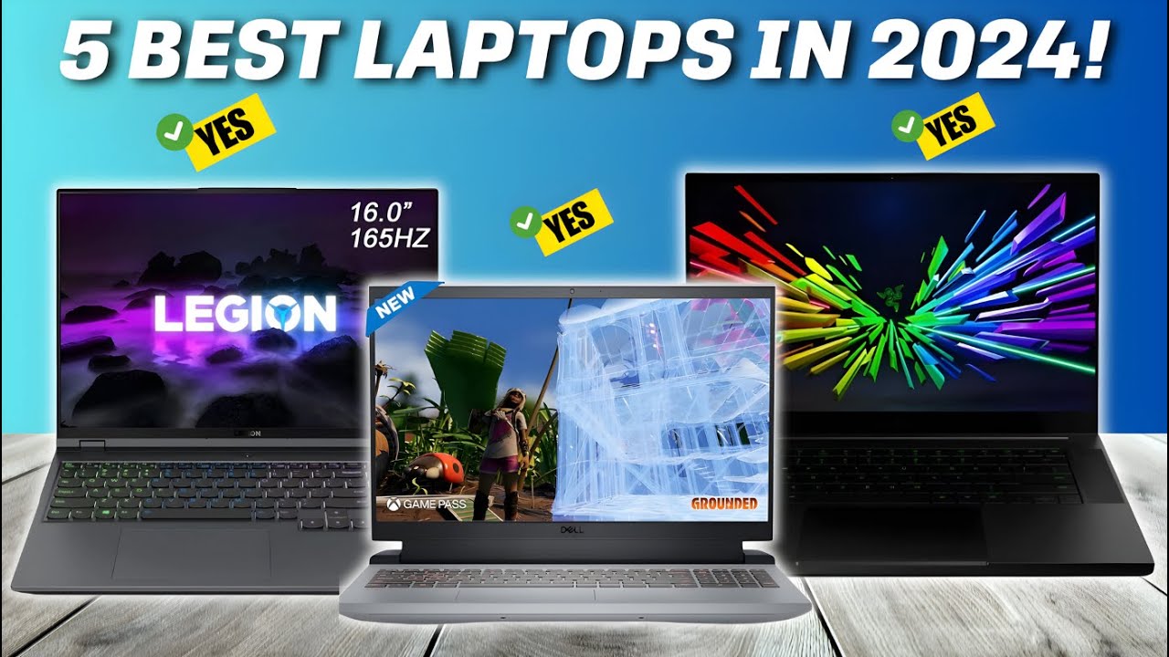 5 Best Laptops in 2024! Find Your Perfect Match - YouTube