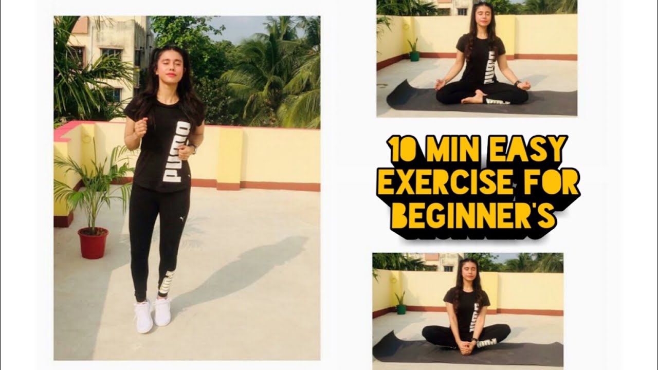 10 minutes easy exercise for beginners: Part -1 Episode-6 - YouTube