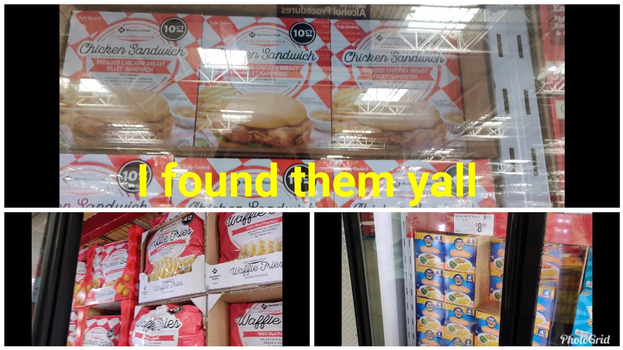 Come shop with us At Sam's club || Found the "Chick-fil-A" Waffle fries ...