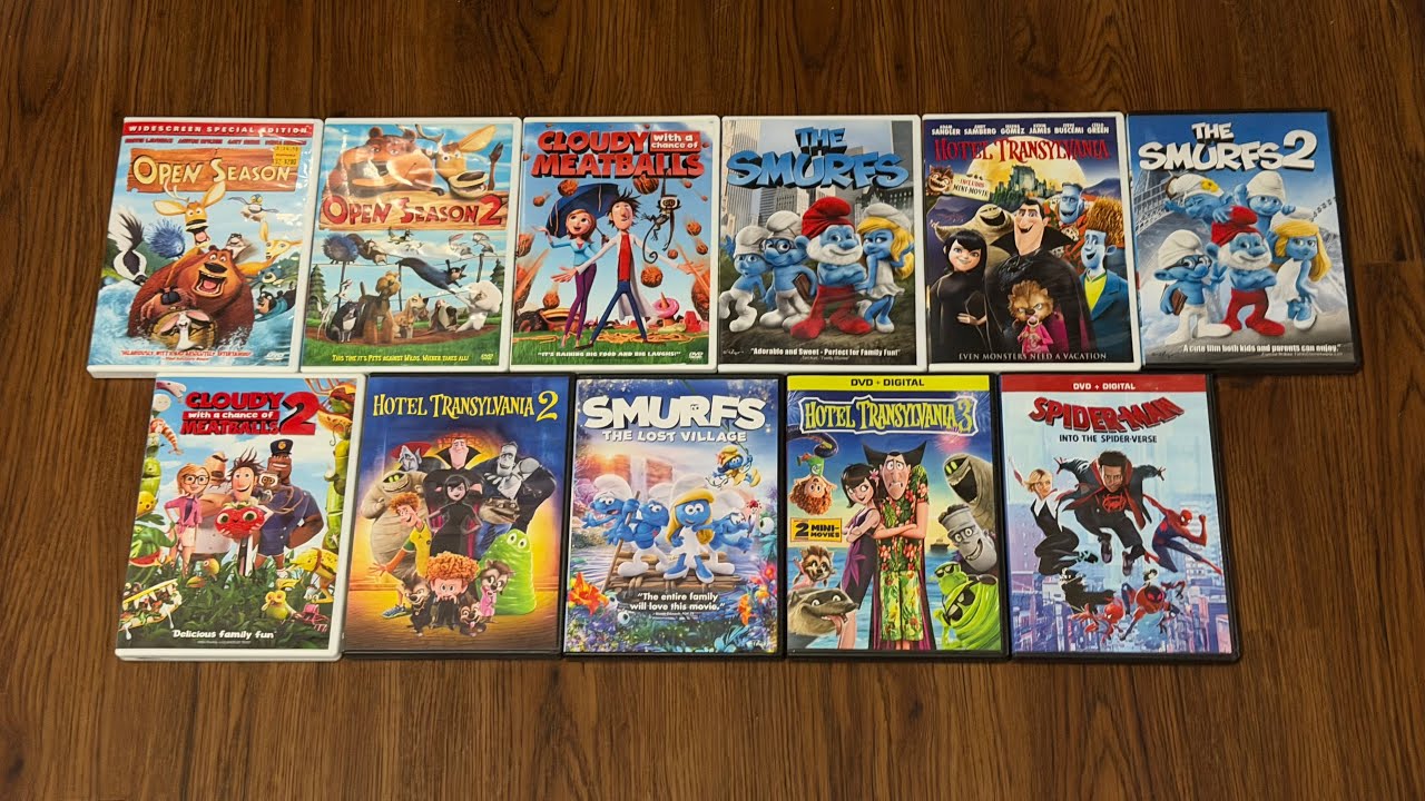 My Sony Pictures Animation DVD Collection - YouTube
